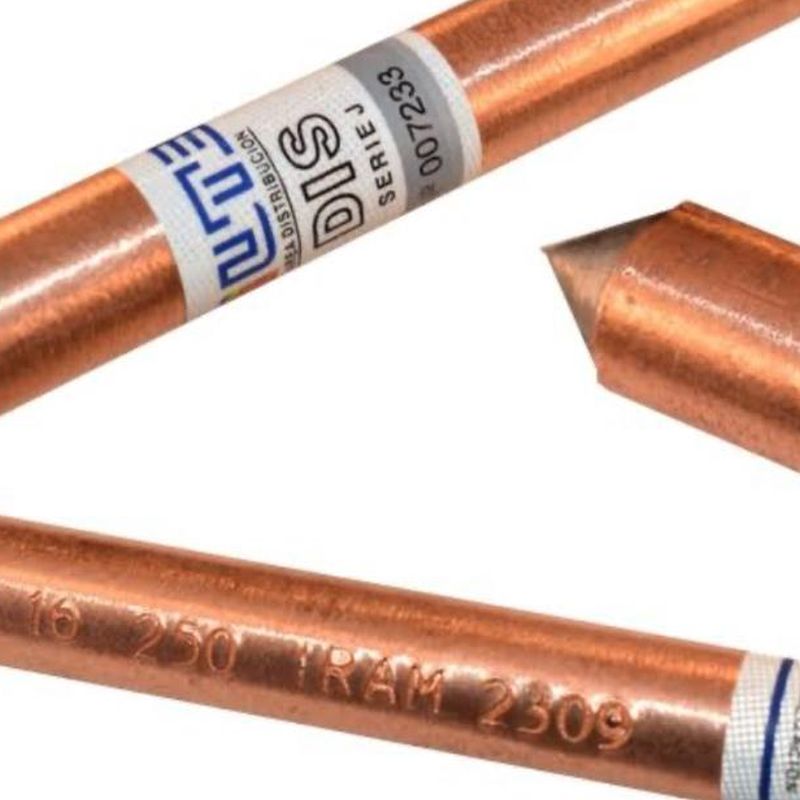 Jabalina homologada, sello de UTE, con morseto - Centro Luz